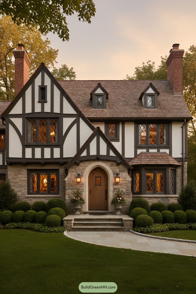 25 English Tudor Houses in Classic English Grace