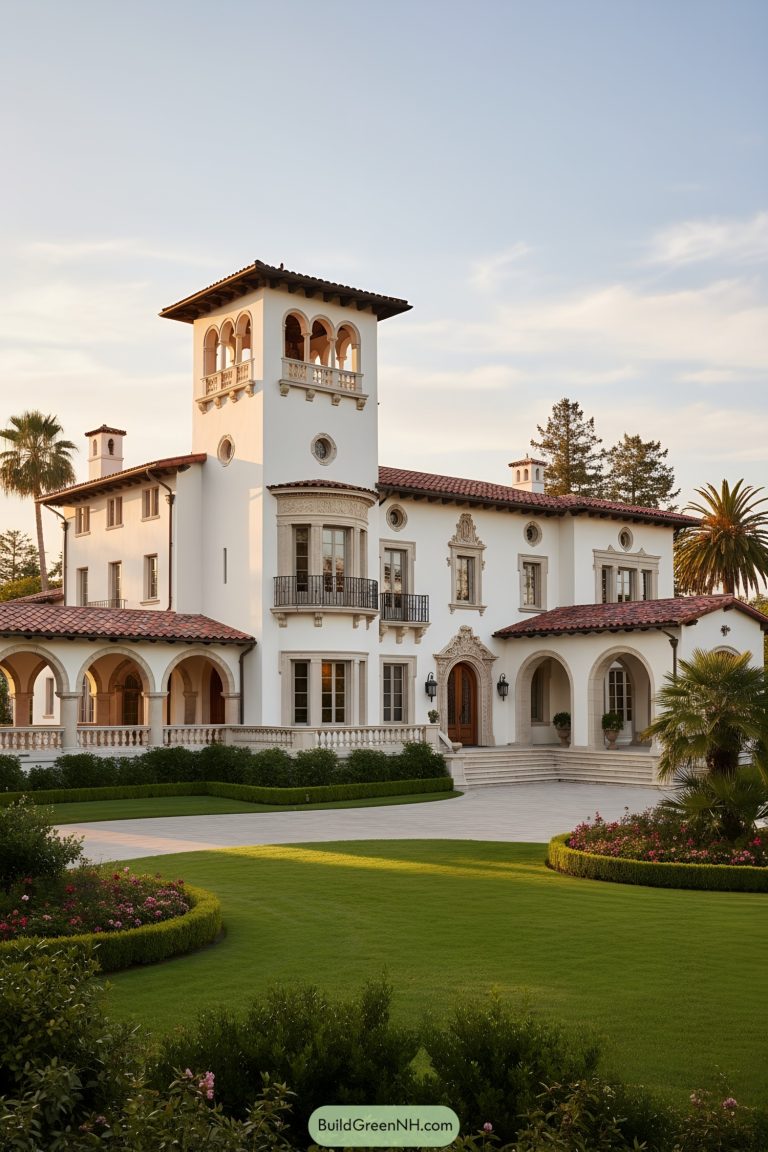25 Mediterranean Revival House Designs Capturing Sun Soaked Style