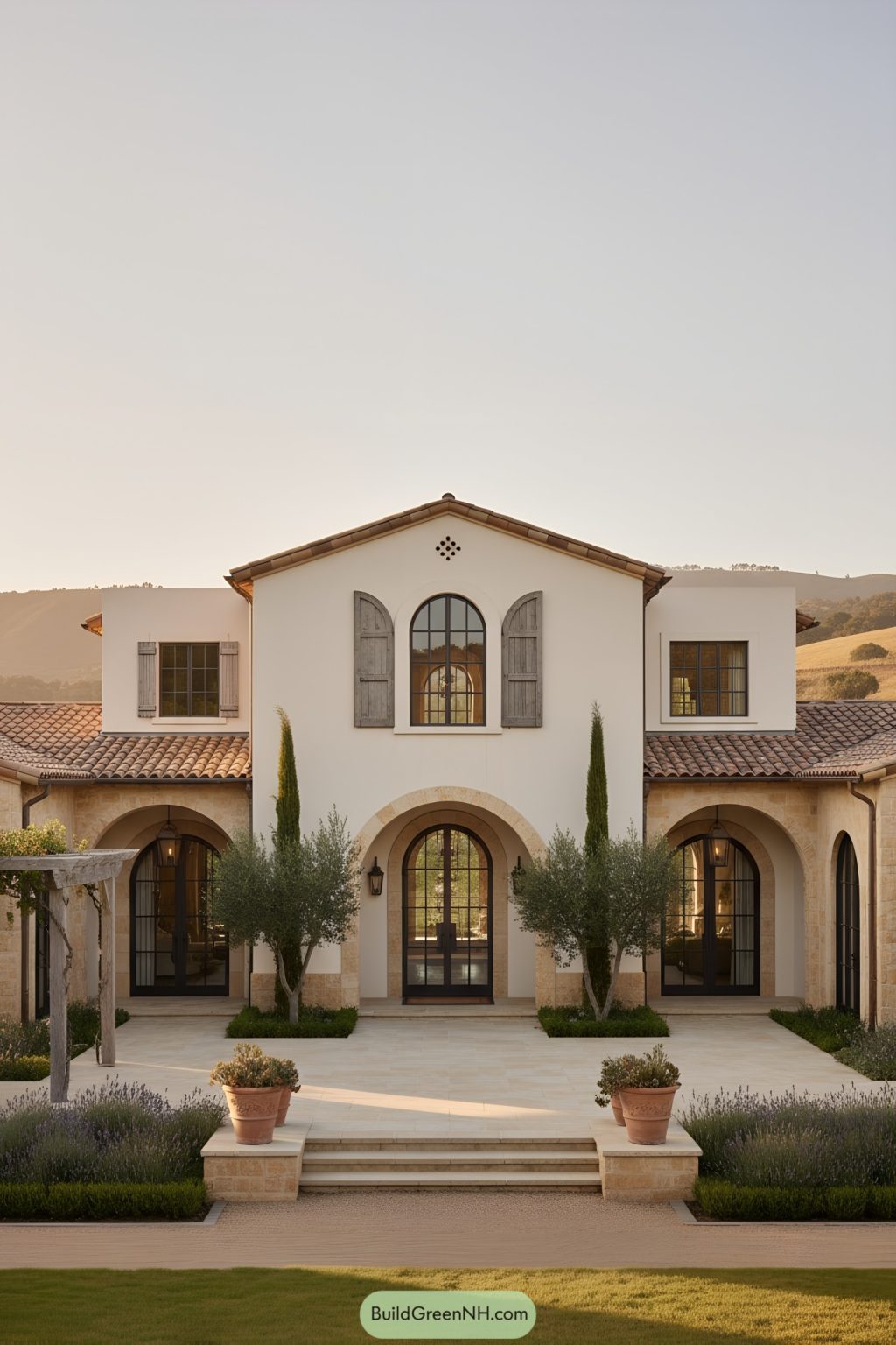 27 Modern Mediterranean Farmhouses That Blend Rustic and Comfortable