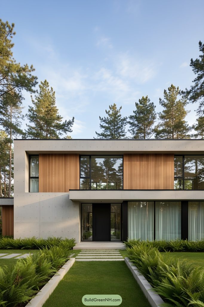 27 Woods and Concrete Houses That Blend Nature And Urban Charm
