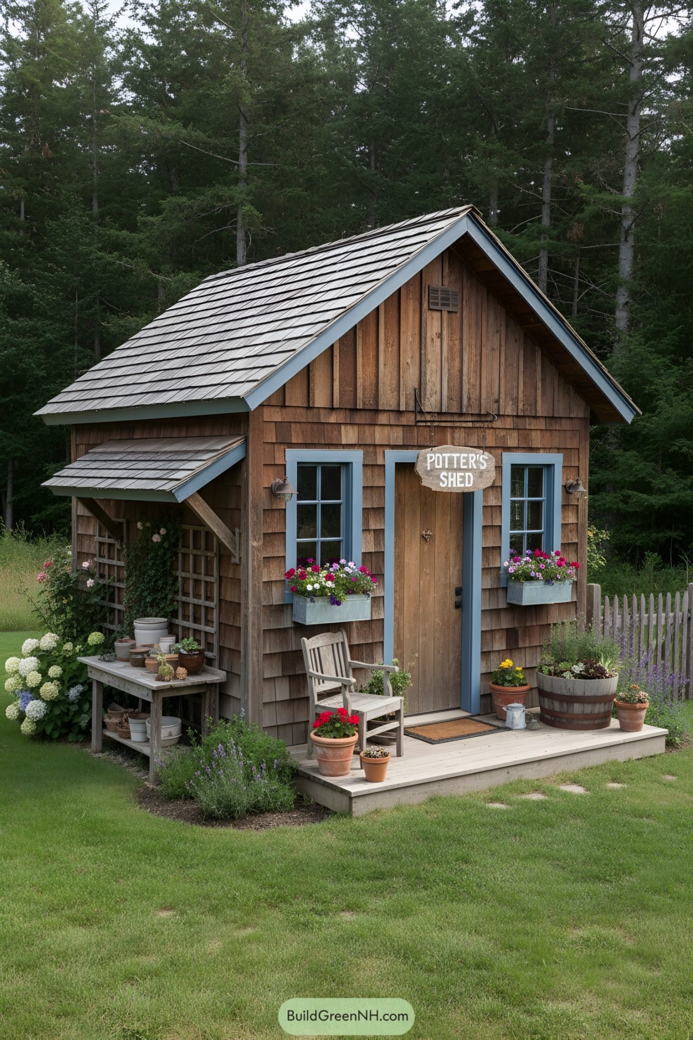22 Rustic Sheds for Your Backyard Charm