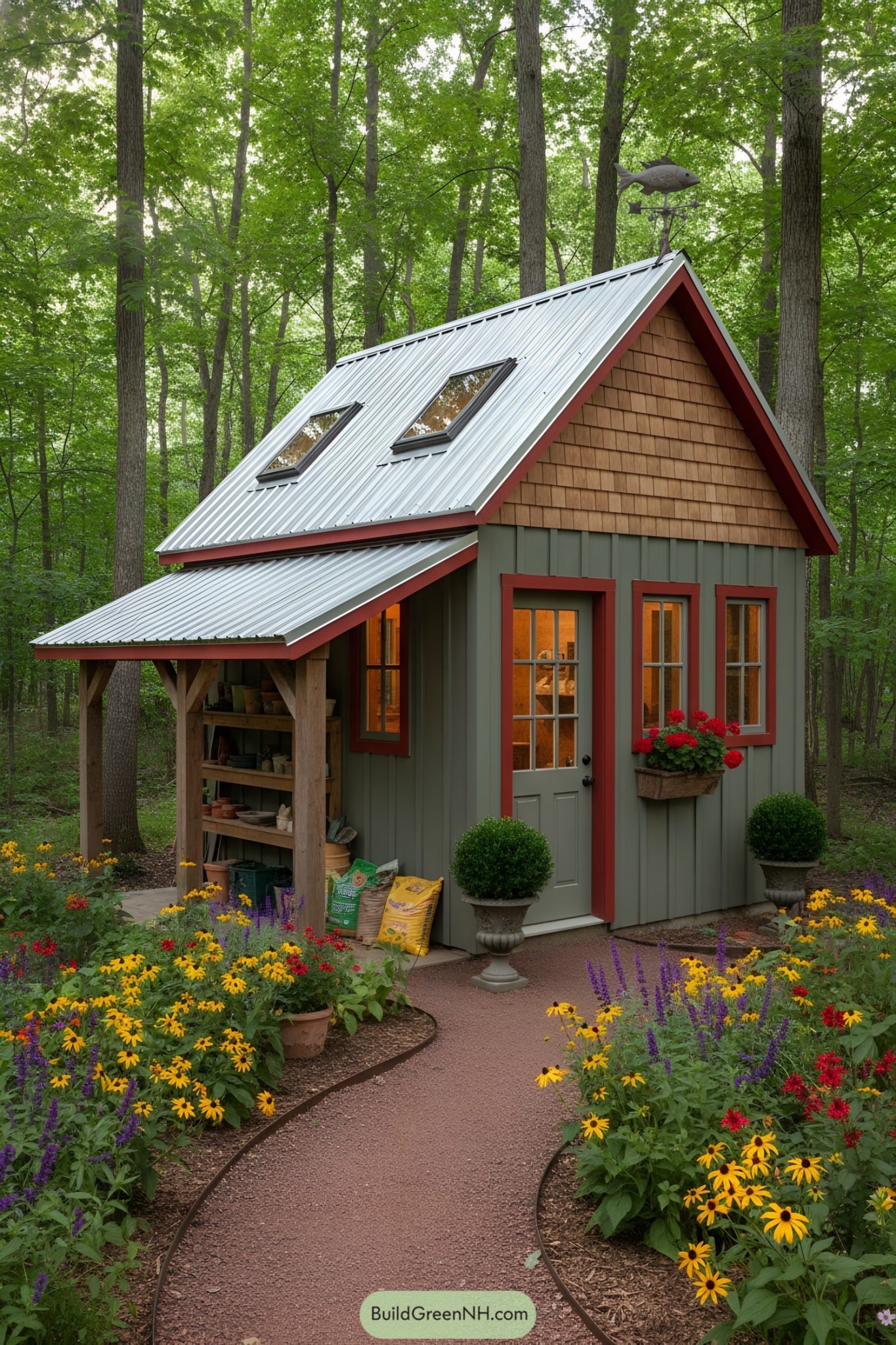 22 Rustic Sheds for Your Backyard Charm