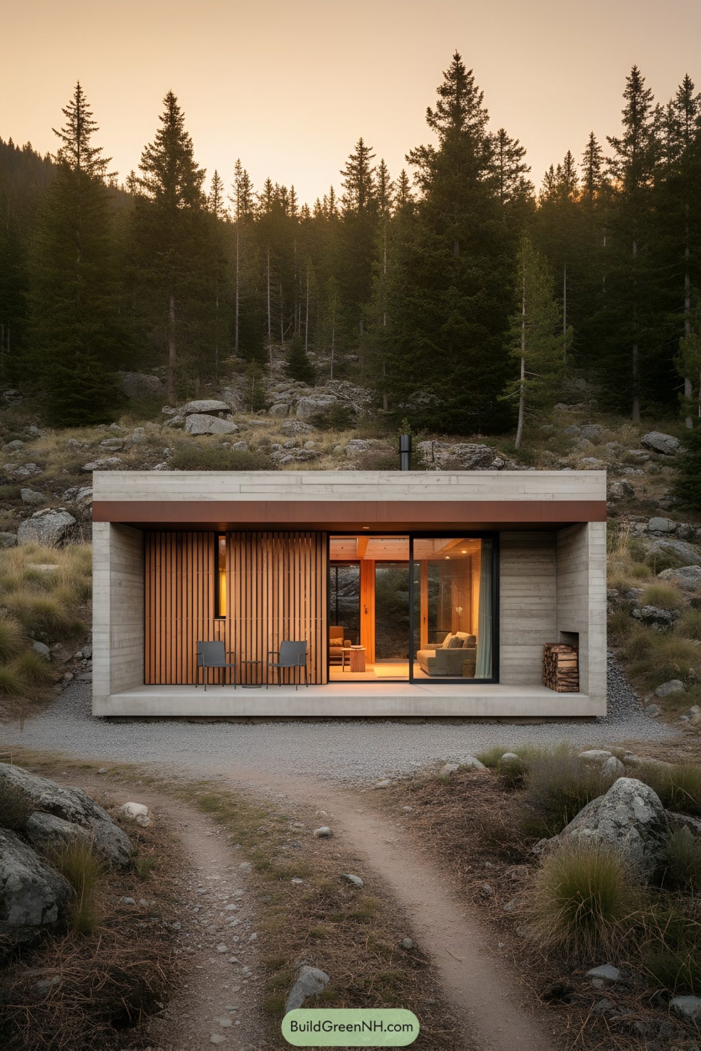 21 Tiny Concrete Houses As Bold As They Are Small