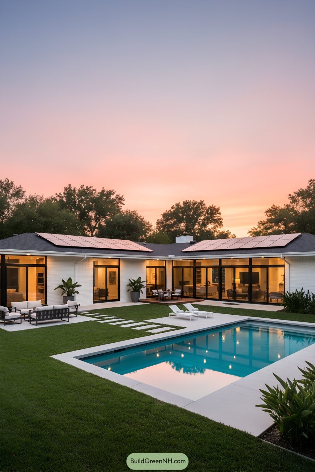 27 U-Shaped Houses With Pools in the Middle