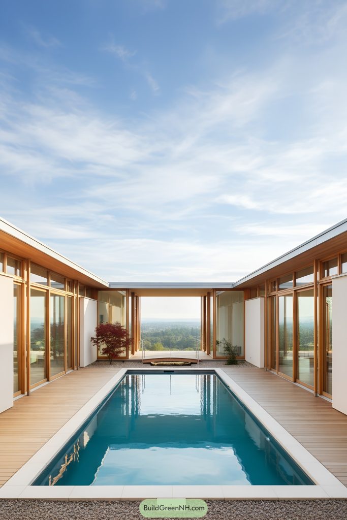 27 U-Shaped Houses With Pools in the Middle