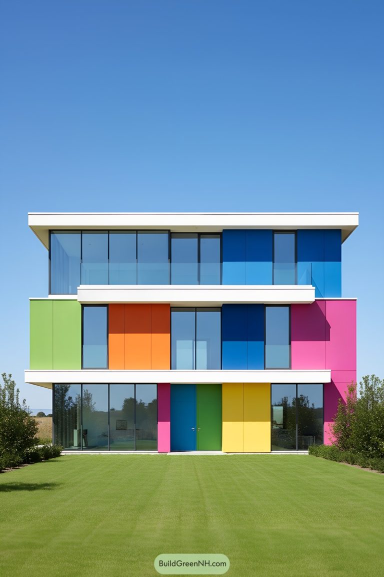 26 Colorful Modern House Facades That Turn Heads