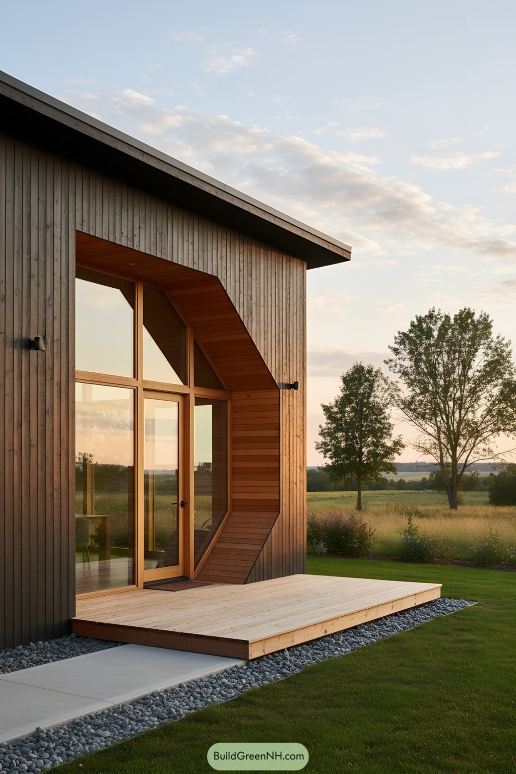 24 Modern Cabin Wooden Facade Designs With Intricate Patterns