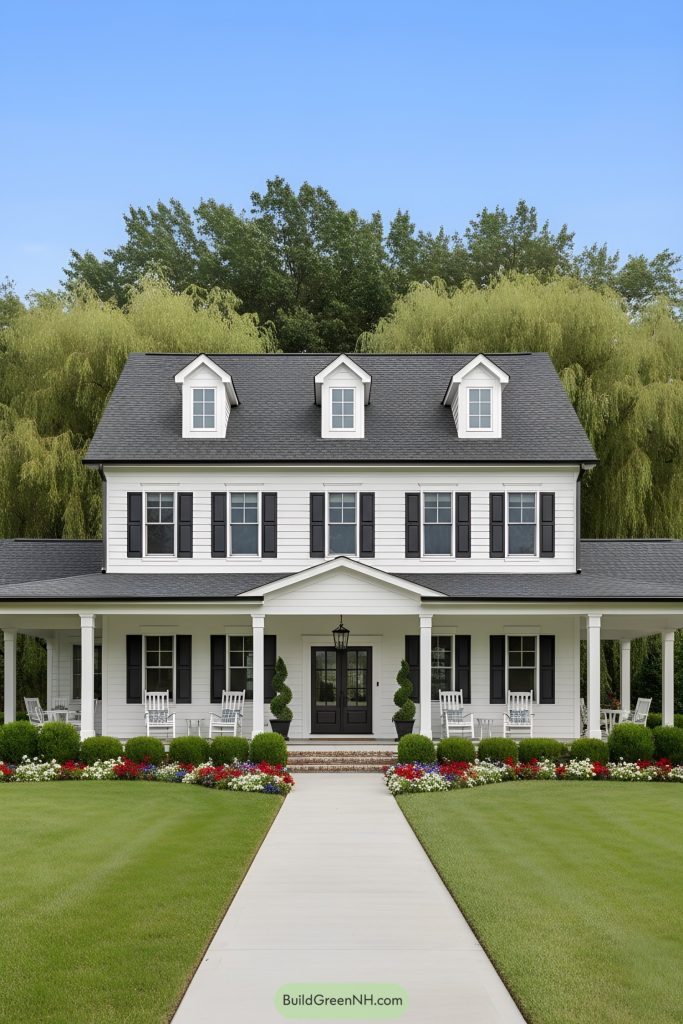 21 Modern Colonial Houses That Blend Traditional and Trendy