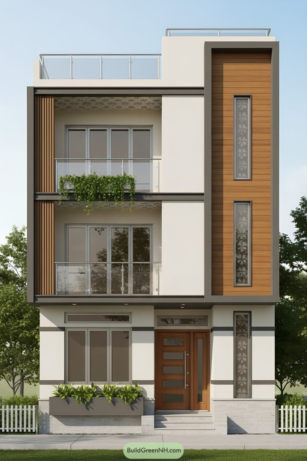 27 Modern Three Story House Elevations