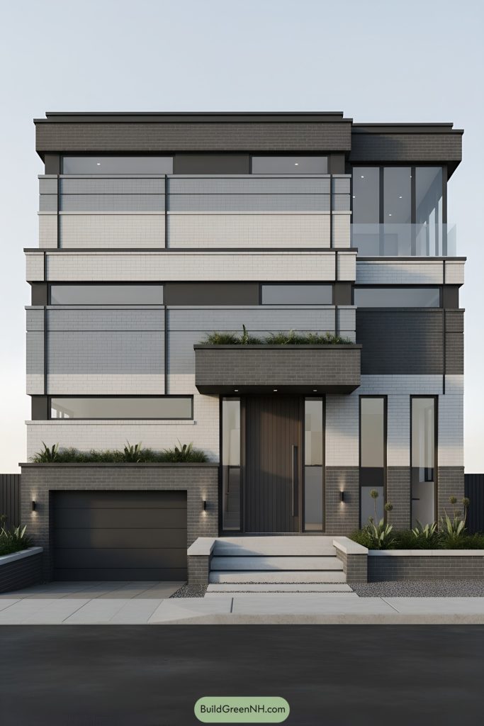 24 Modern Brick House Elevations That Prove Brick Never Goes Out of Style