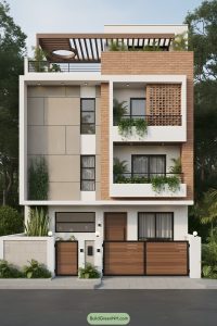24 Modern Brick House Elevations That Prove Brick Never Goes Out of Style