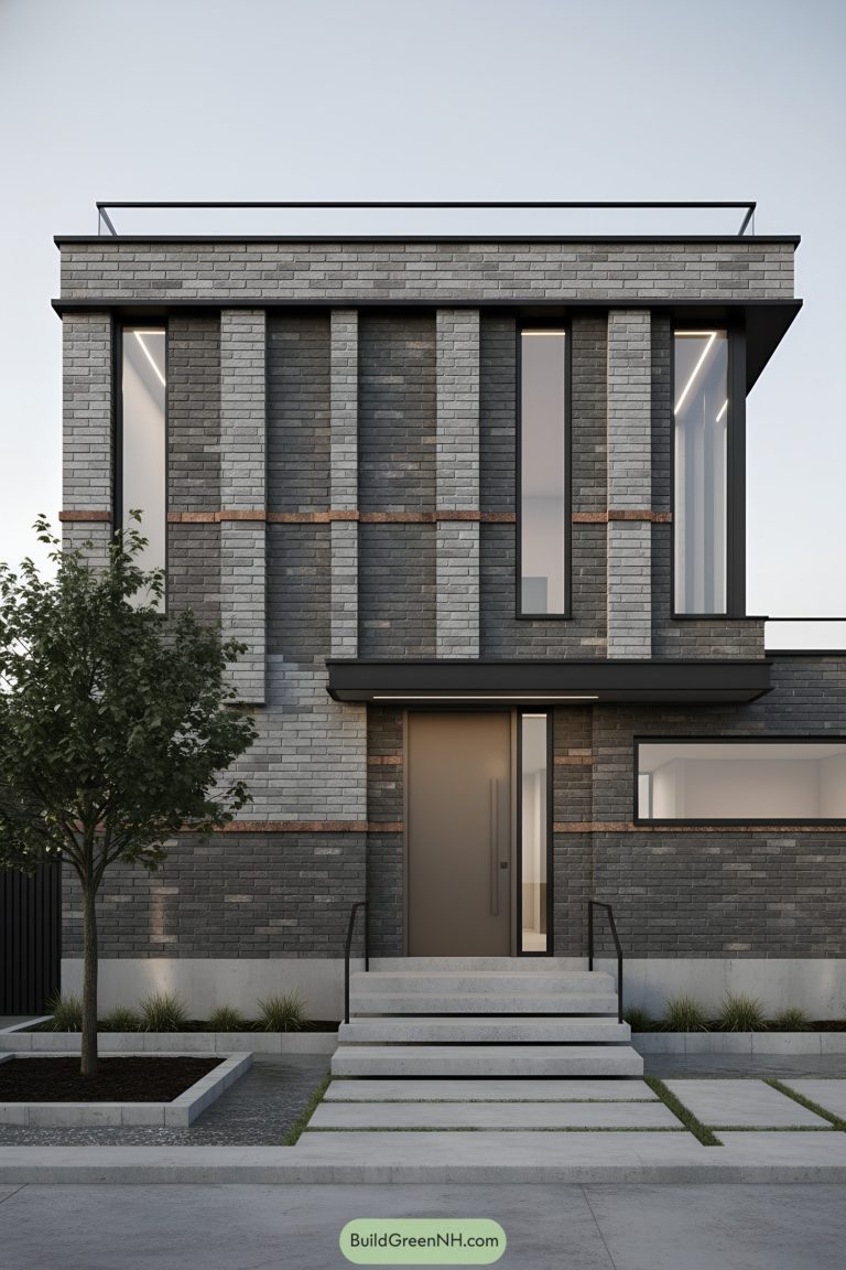 24 Modern Brick House Elevations That Prove Brick Never Goes Out of Style