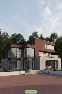 24 Modern Brick House Elevations That Prove Brick Never Goes Out of Style