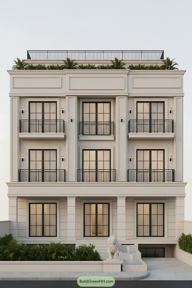 26 Classical House Elevation Designs with Timeless Architectural Detailing