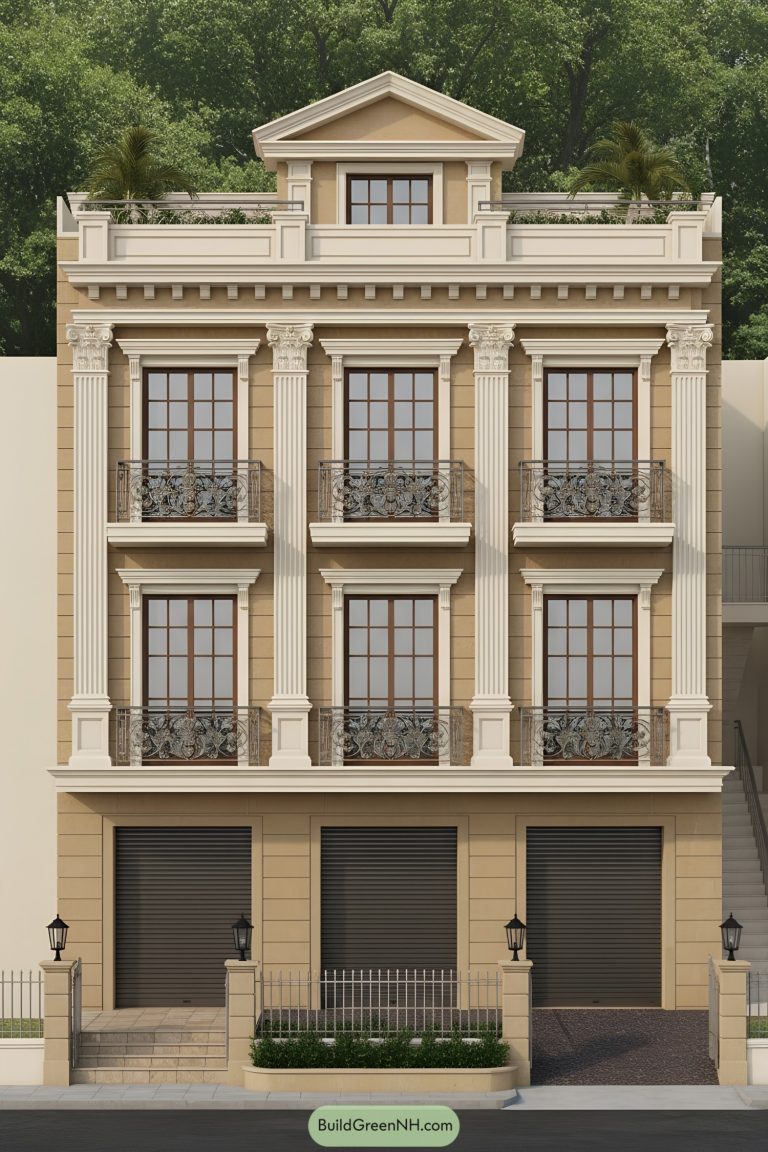 26 Classical House Elevation Designs with Timeless Architectural Detailing