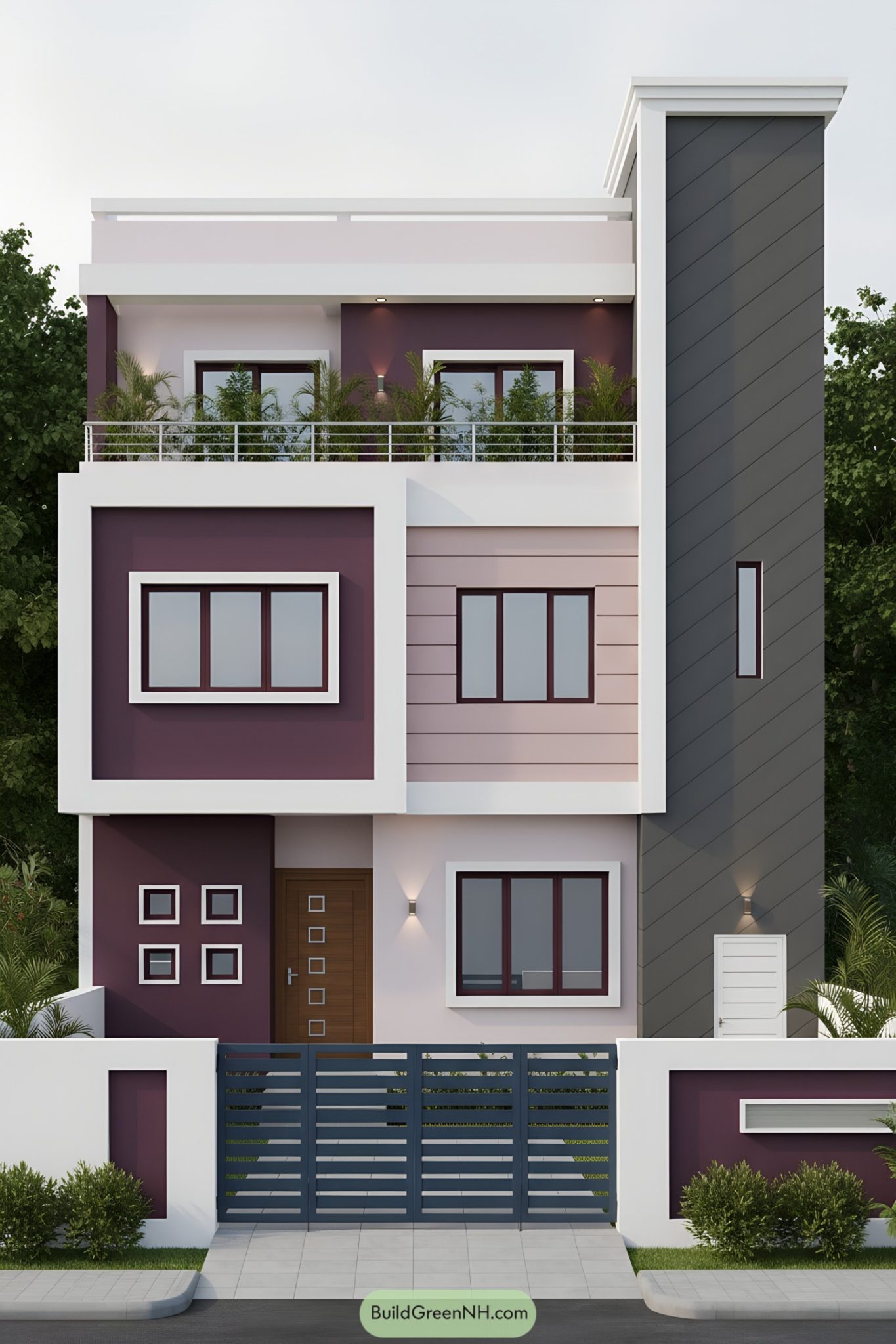 23 Modern House Elevation Color Combinations