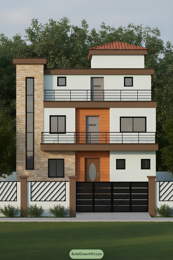 21 Stone House Elevations with Timeless Architectural Appeal