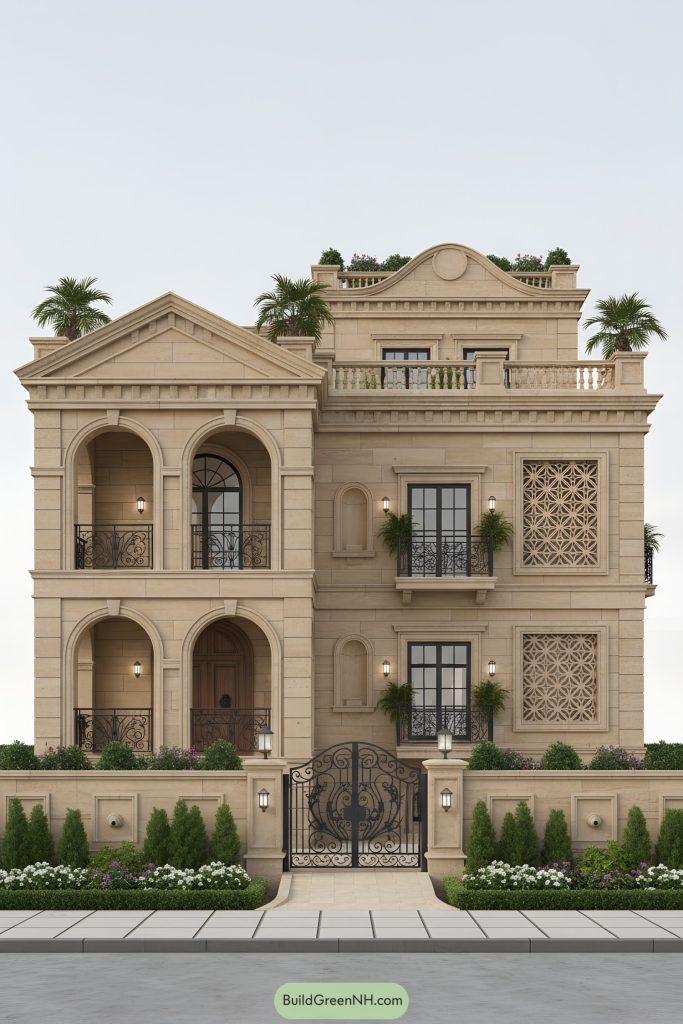 21 Stone House Elevations with Timeless Architectural Appeal