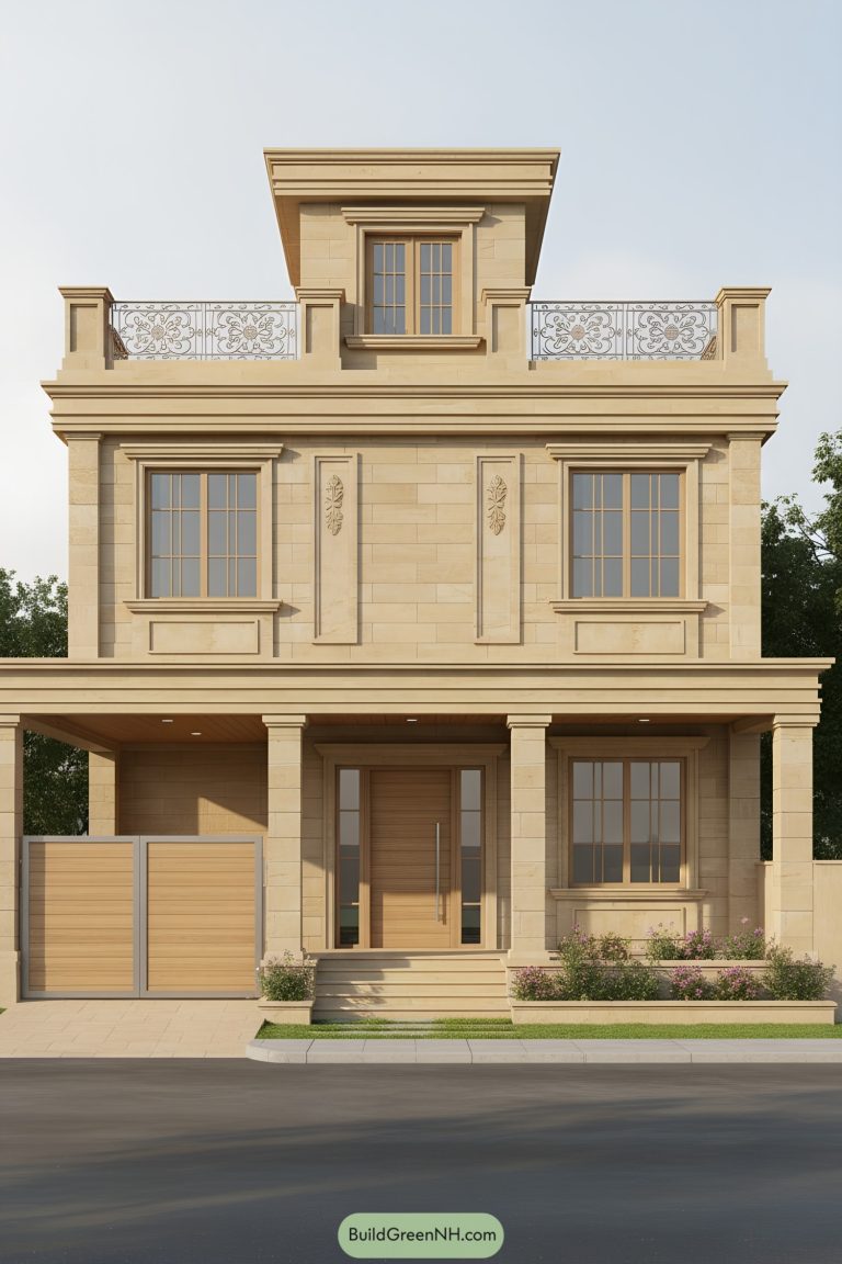 21 Stone House Elevations with Timeless Architectural Appeal