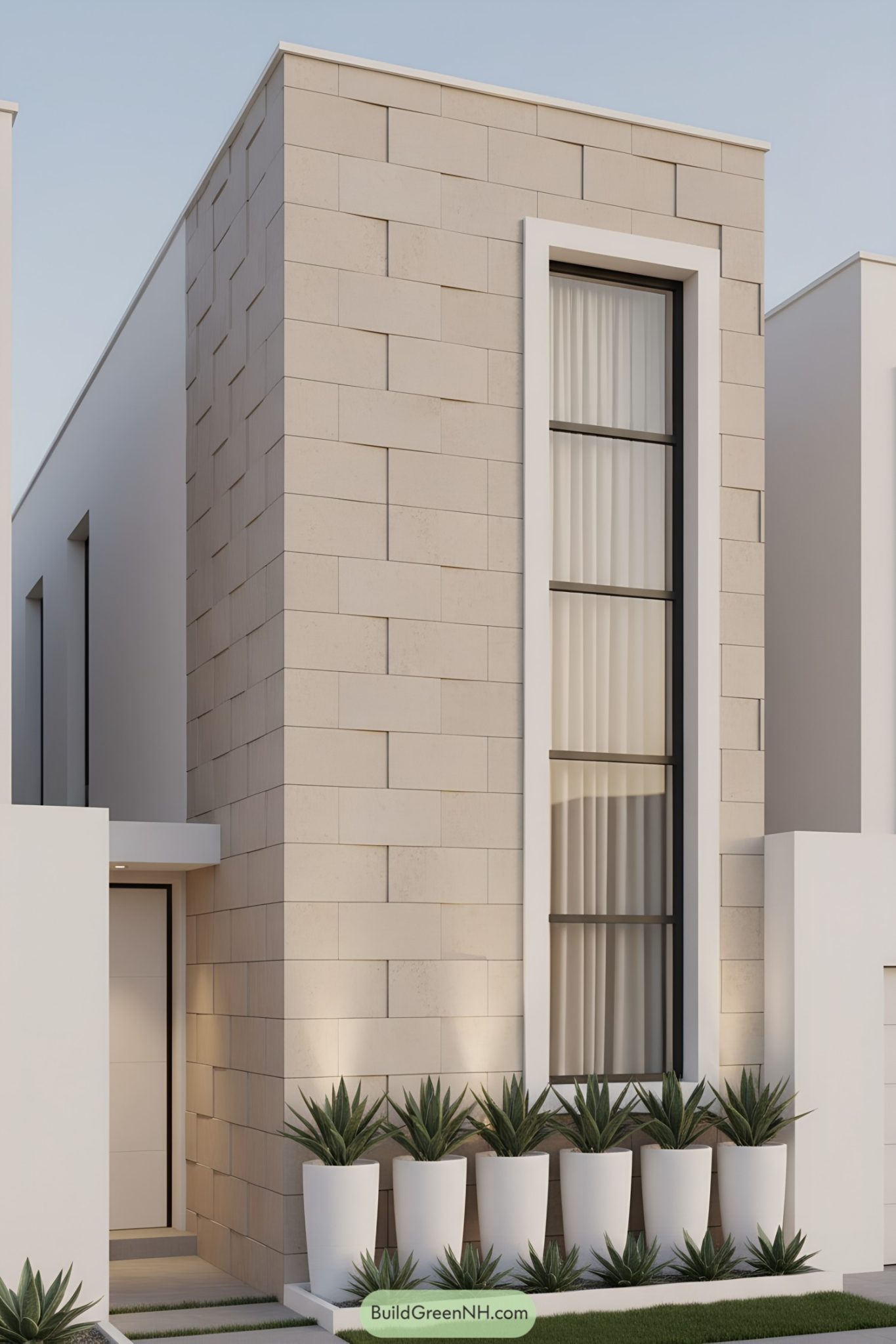 24 Modern House Elevations With Textured Walls