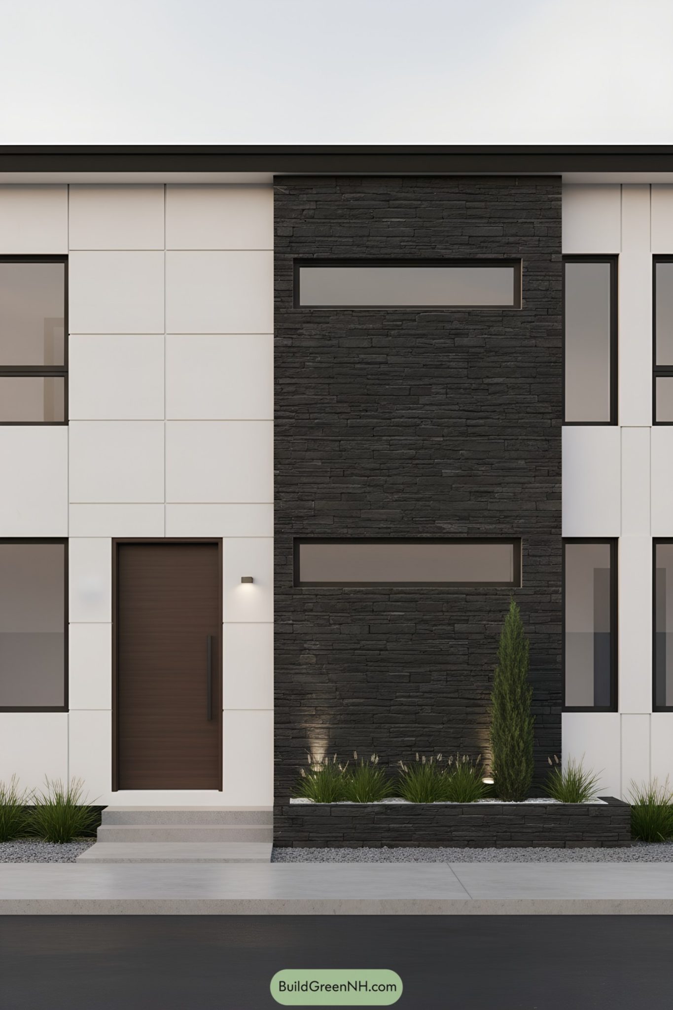 24 Modern House Elevations With Textured Walls