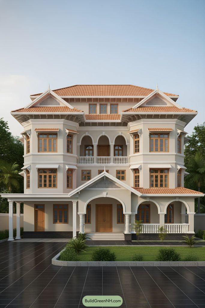 22 Traditional House Elevation Designs That Never Go Out of Style