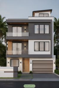 27 Modern Three Story House Elevations
