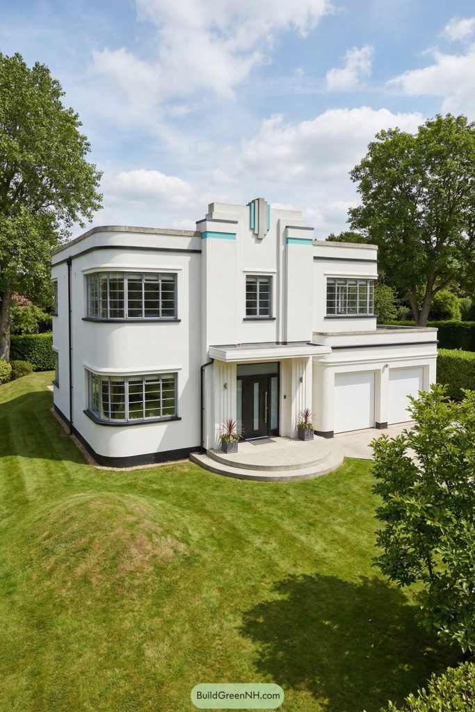 27 Dazzling Art Deco Houses That Spark Stylish Architecture