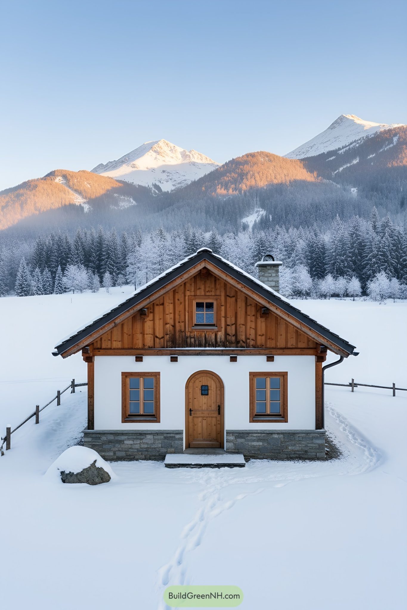 24 Dreamy Winter Cottages in Winter Wonderland