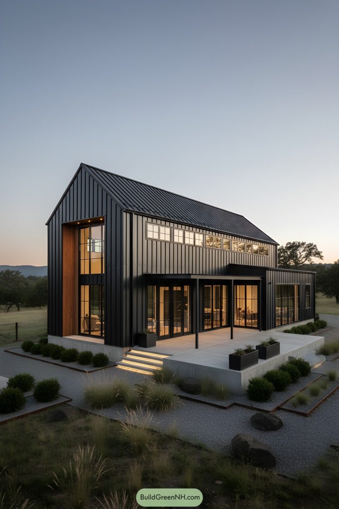 27 Black Modern Barndos with Rustic Charm