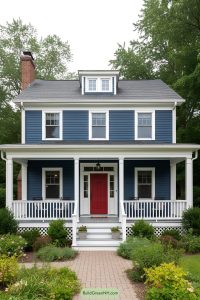 22 Blue House Designs From Coastal Charm to Modern Minimalism