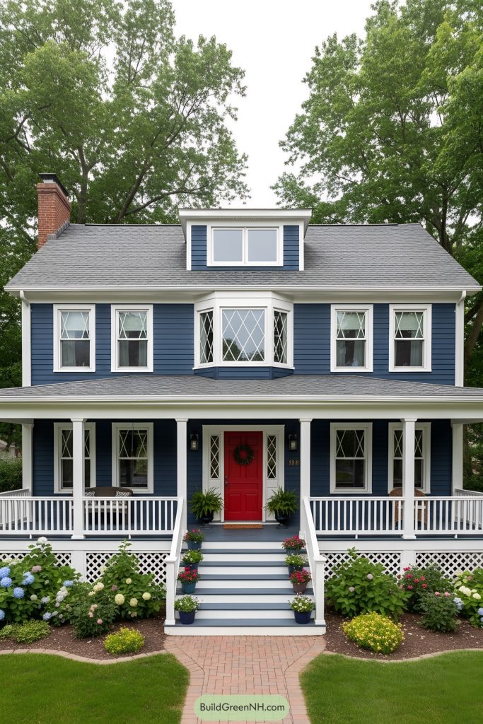 22 Blue House Designs From Coastal Charm to Modern Minimalism