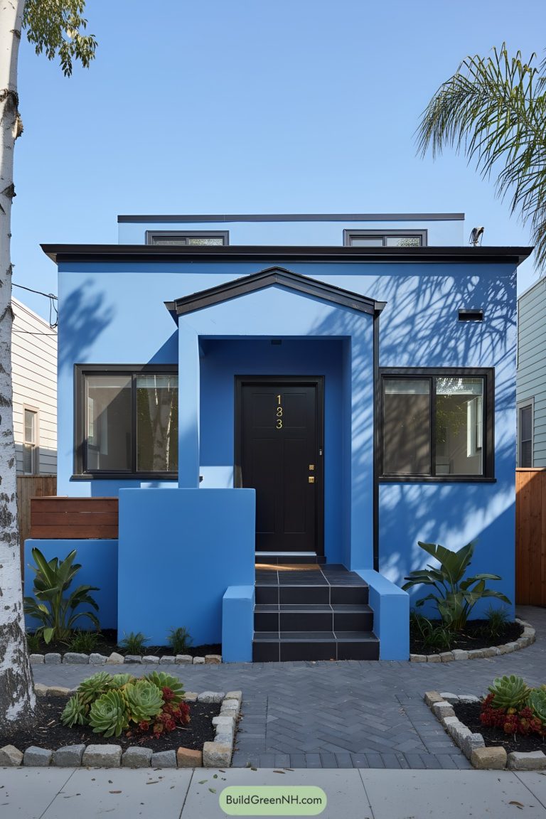 22 Blue House Designs From Coastal Charm to Modern Minimalism