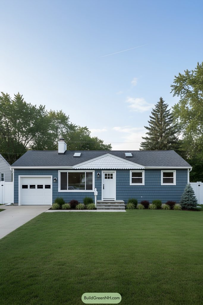 25 Blue Ranch Houses That Prove Color Can Be Timeless