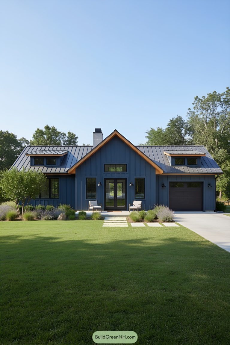 25 Blue Ranch Houses That Prove Color Can Be Timeless