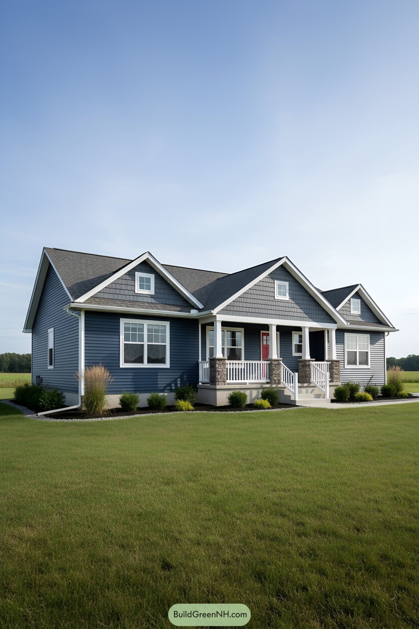 25 Blue Ranch Houses That Prove Color Can Be Timeless