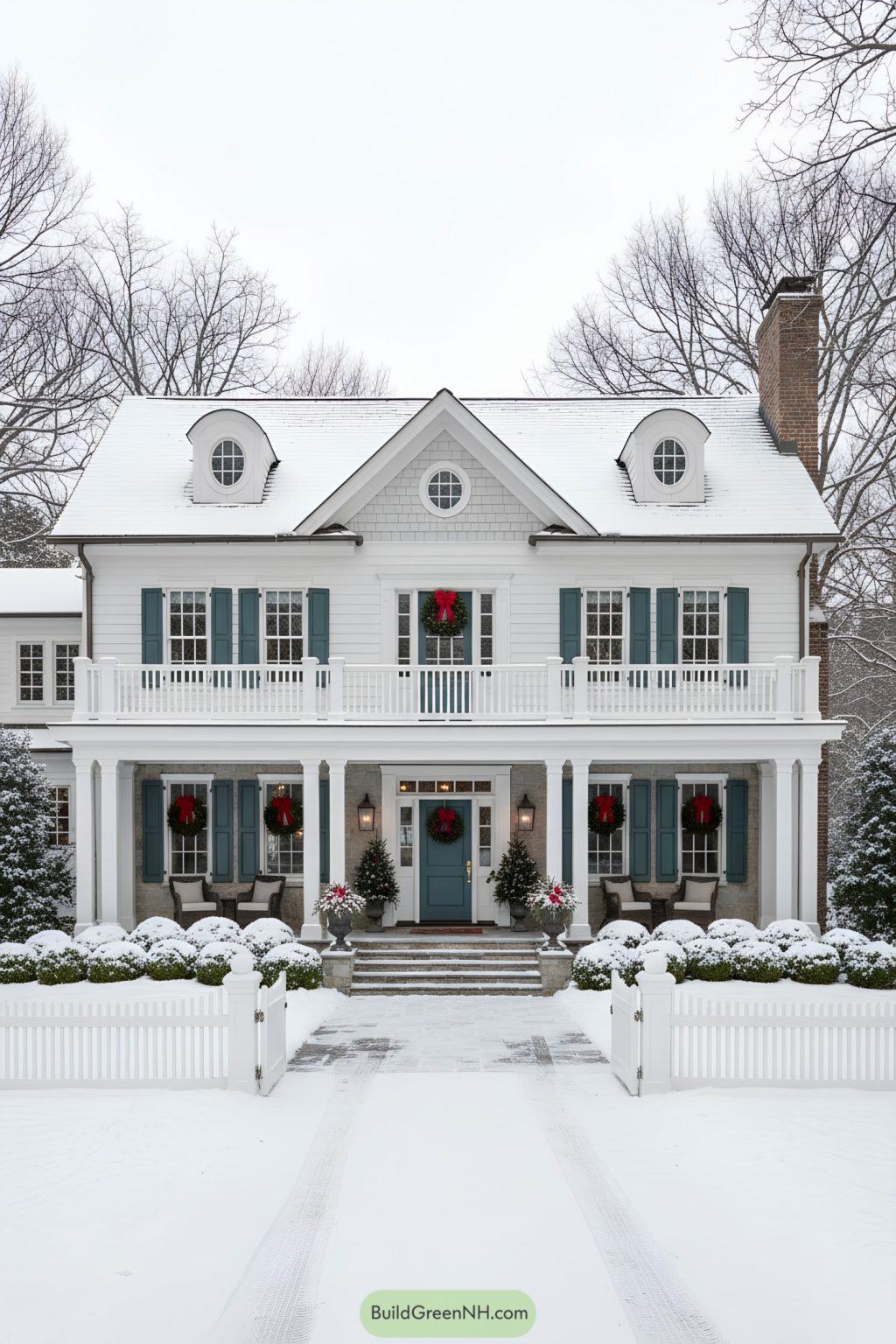 28 Modern Christmas Cottage Designs with Subtle Festive Curb Appeal