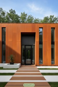 26 Corten Steel Cladding Houses That Turn Patina into Design Art