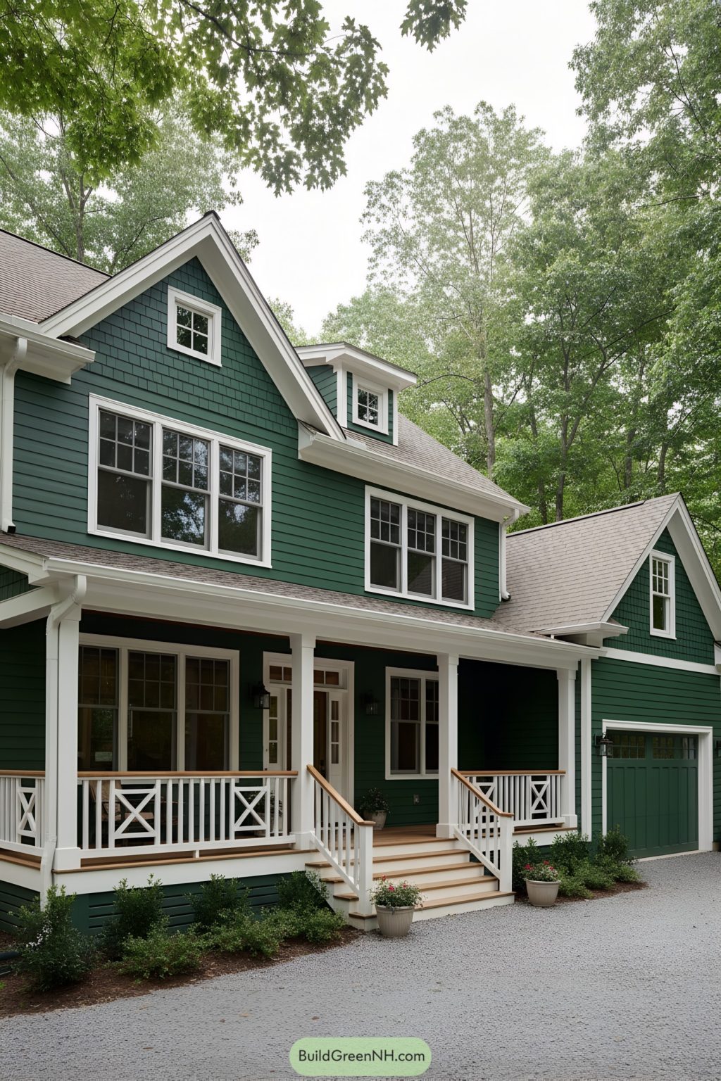 27 Forest Green Houses That Blend Seamlessly with Nature