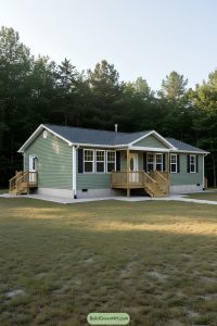 23 Green Ranch Houses With Garden-Friendly Curb Appeal