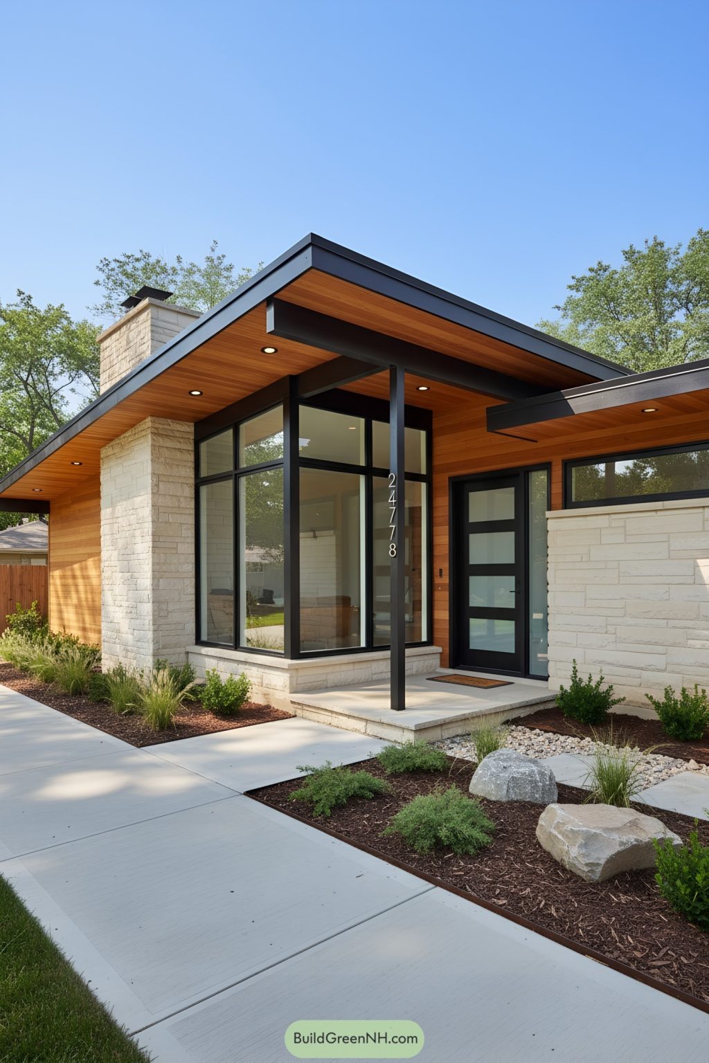 27 Mid Century Modern Siding Houses For Timeless Curb Appeal