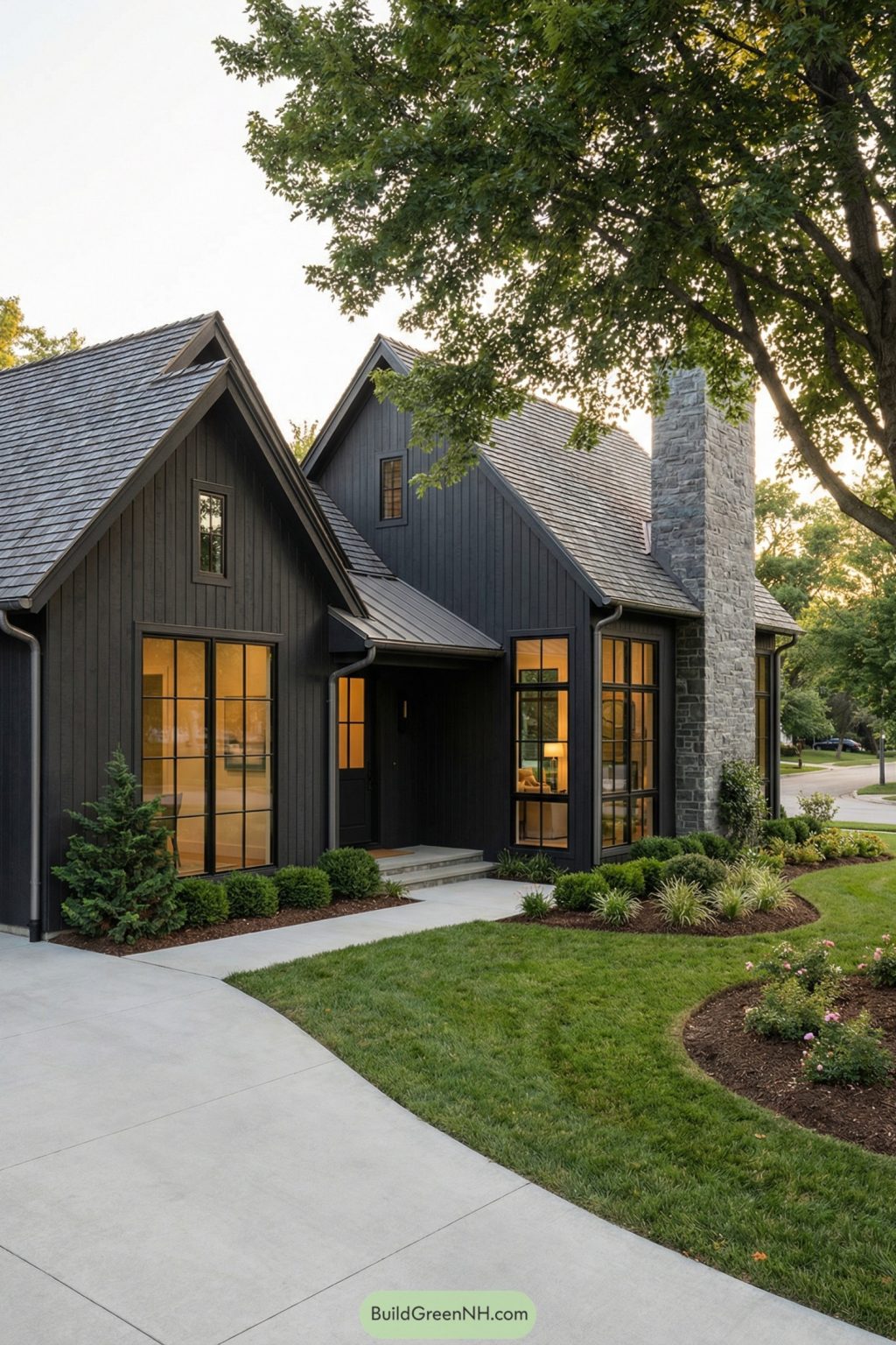25 Modern Dark Cottages with Subtle Exterior Drama
