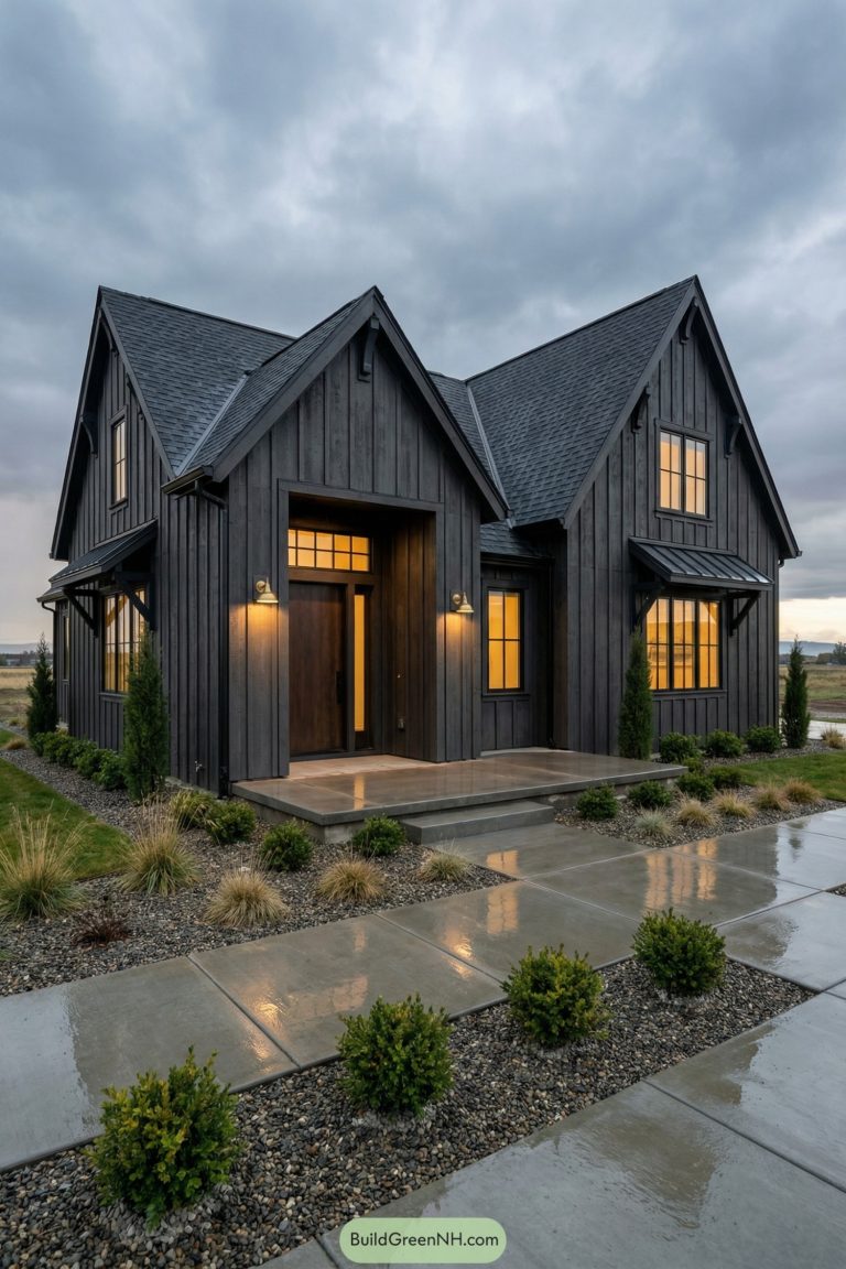 25 Modern Dark Cottages with Subtle Exterior Drama