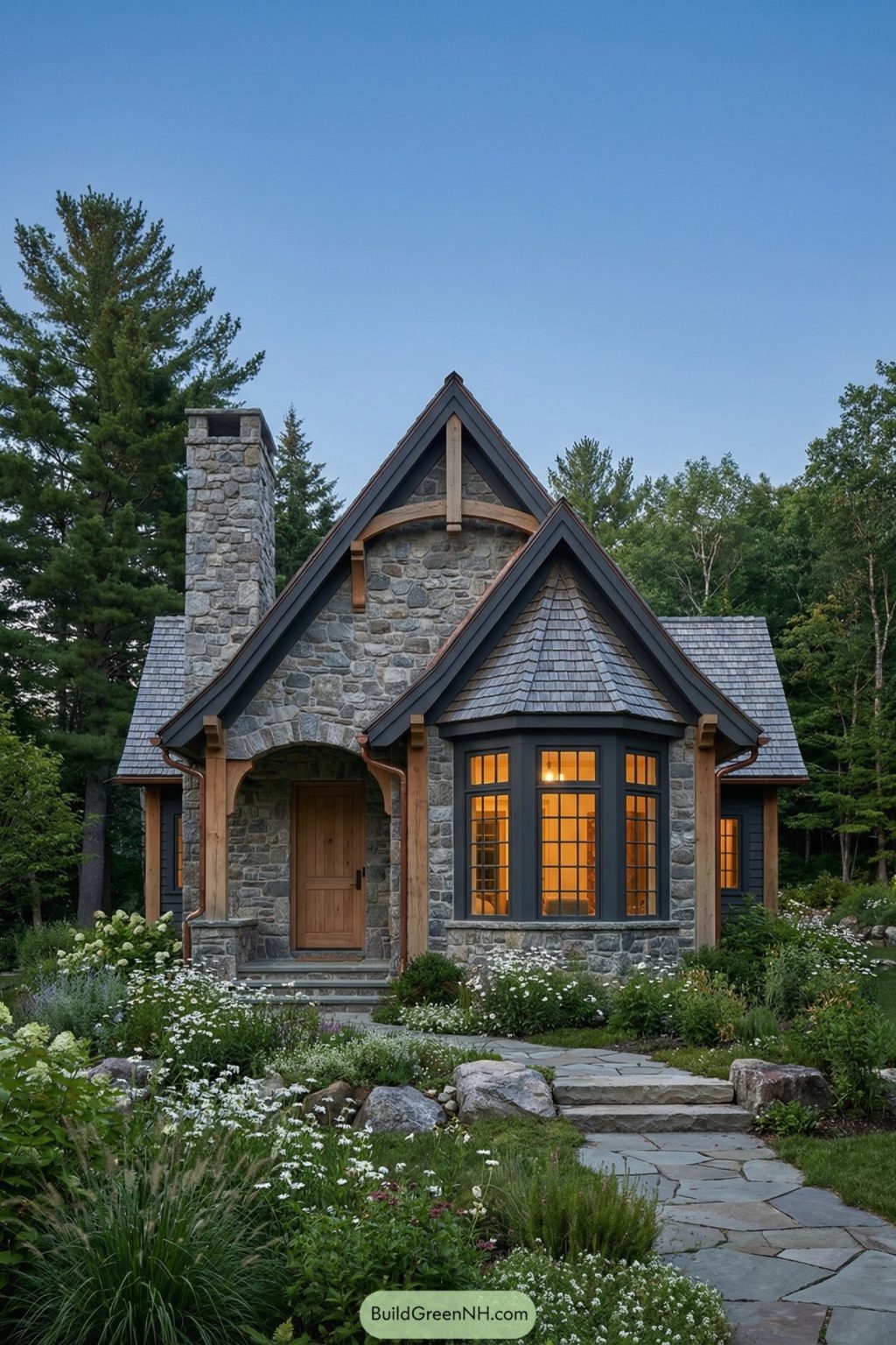 27 Modern Stone Cottages for Stylish Country Living