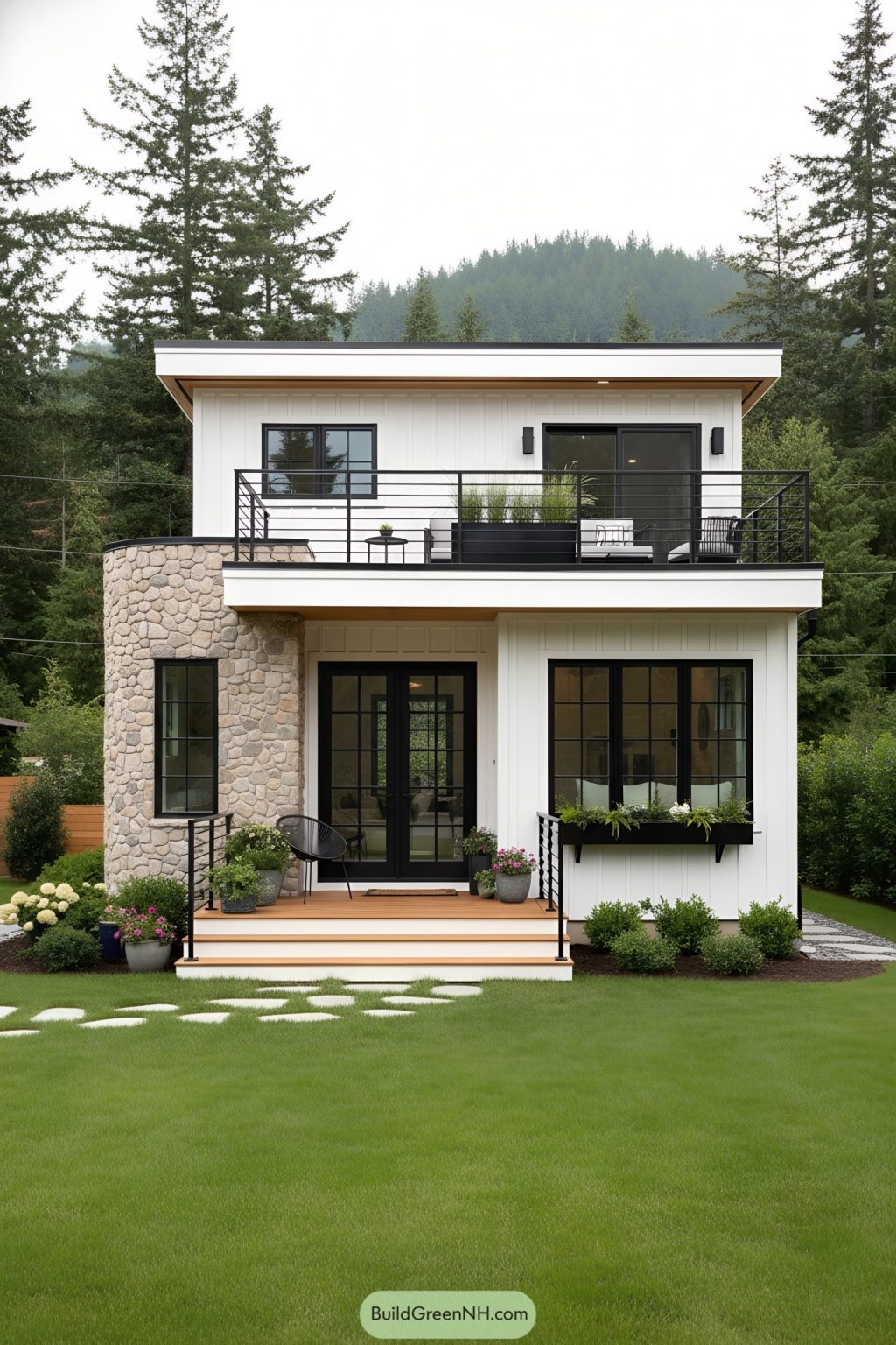 27 Modern Tiny 2-Story Houses With Beautiful Use of Vertical Space