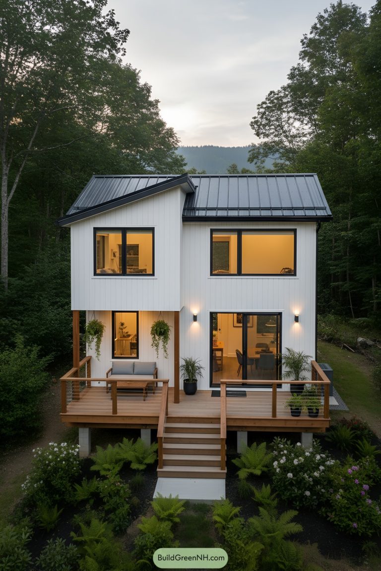 27 Modern Tiny 2-Story Houses With Beautiful Use of Vertical Space
