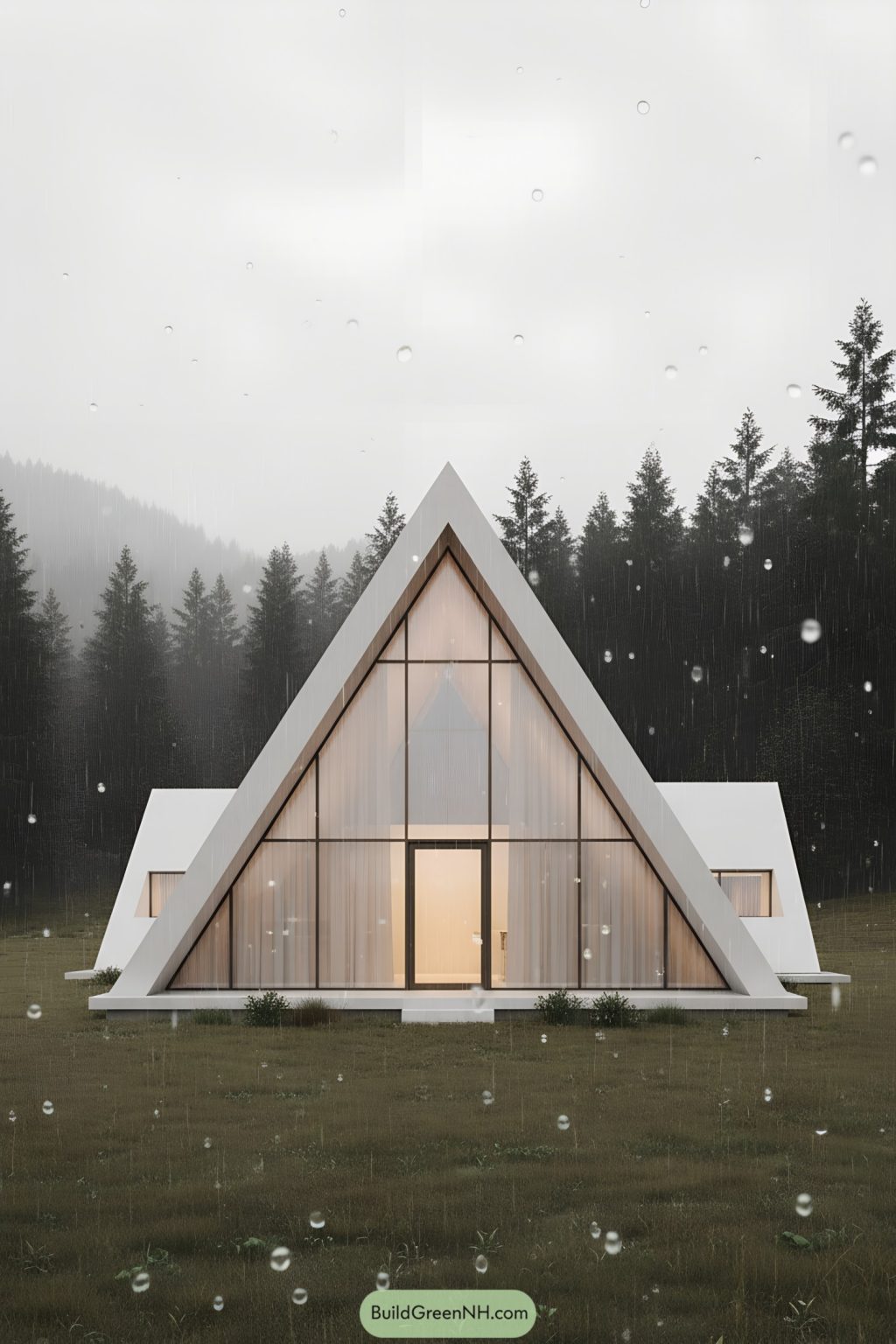 20 Pyramid-Shaped Modern Houses with a Unique Flair