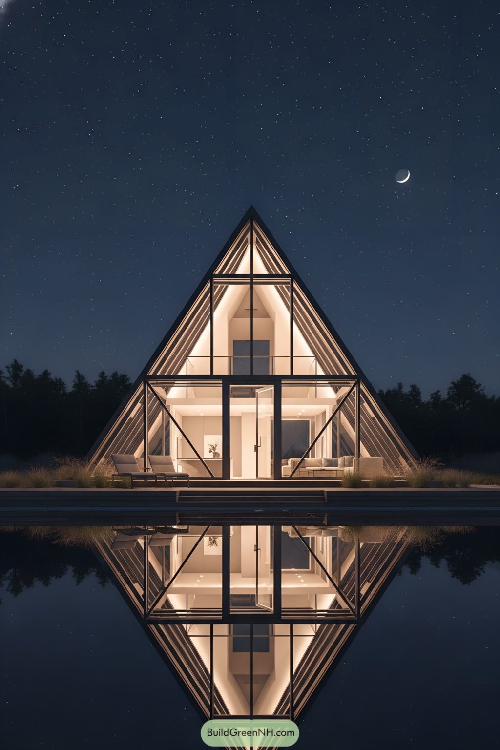 20 Pyramid-Shaped Modern Houses with a Unique Flair