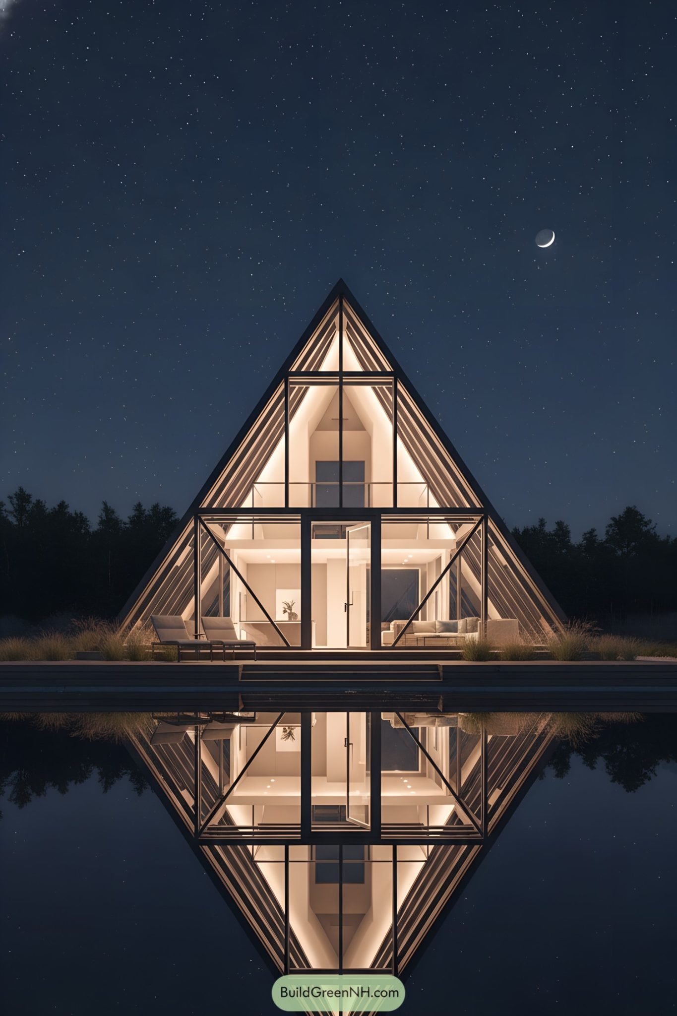 20 Pyramid-Shaped Modern Houses with a Unique Flair