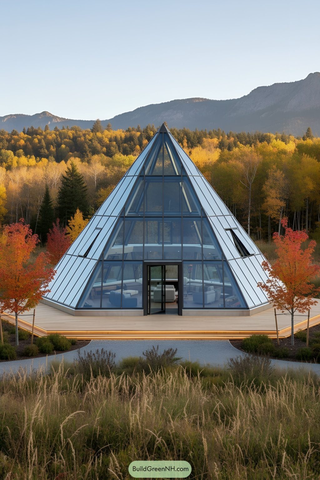 20 Pyramid-Shaped Modern Houses with a Unique Flair